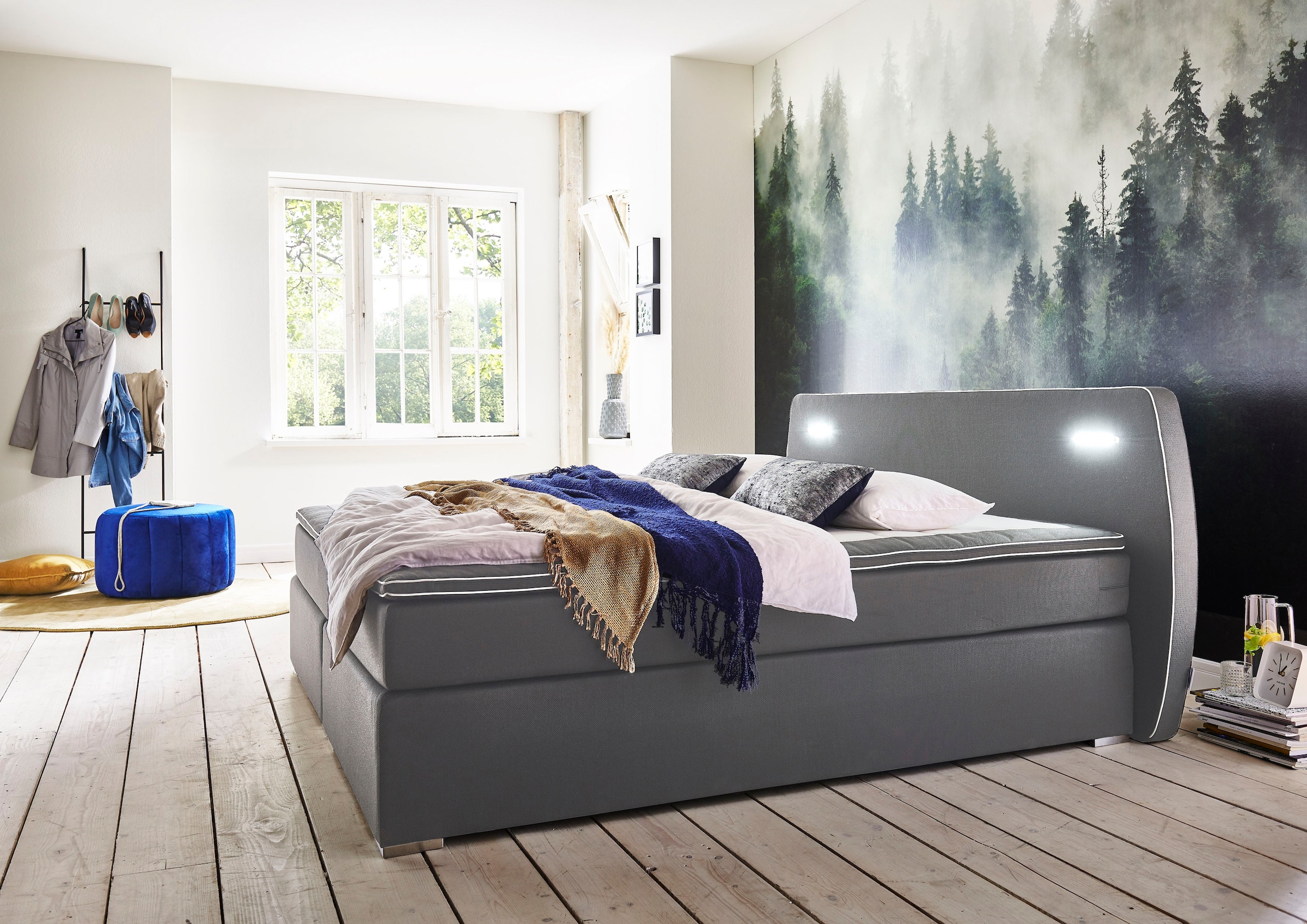 Wunderschãne Atlantic Home Collection Boxspringbett Ebenbild